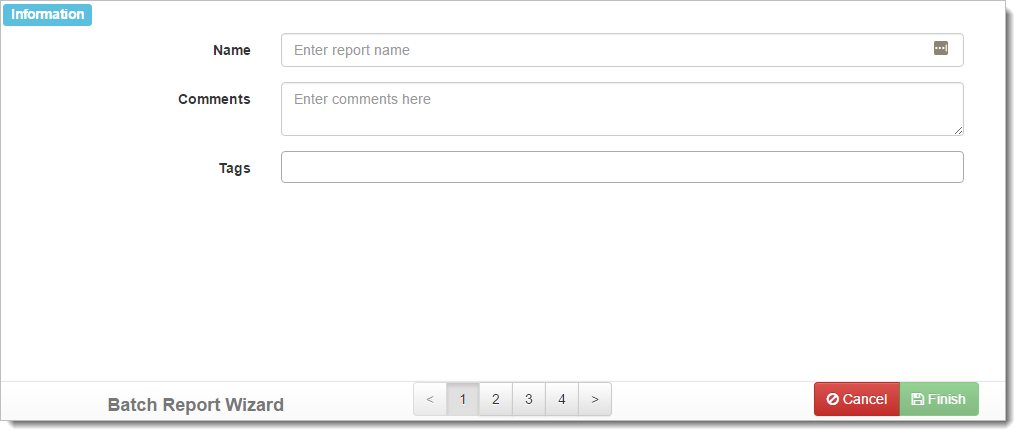 Creating a Batch Report - IQ reseller Report Writer